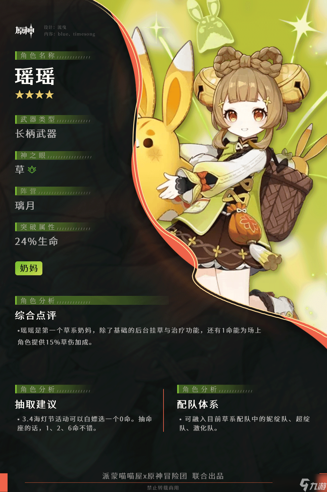原神角色攻略瑶瑶怎么样?原神角色攻略瑶瑶介绍